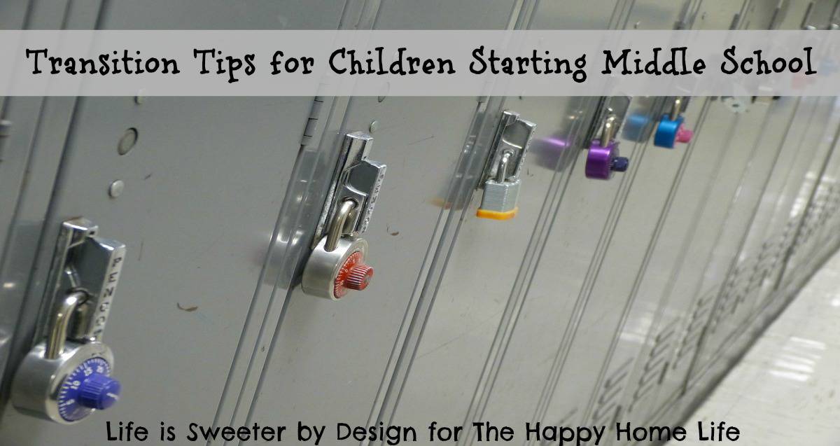 12 Transition Tips for Children Starting Middle School