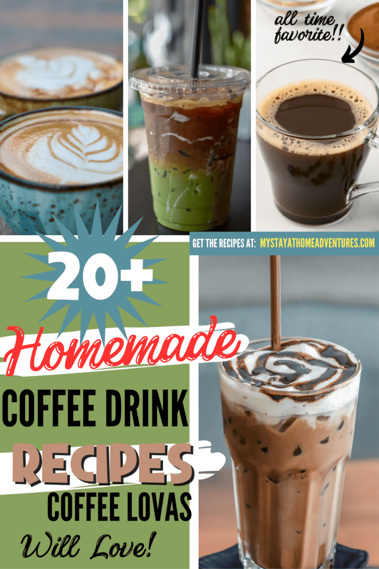 20+ DIY Coffee Drink Recipes - The Happy Home Life