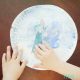 Queen Elsa Paper Plate Craft (Plus Free Printable Pattern)