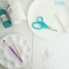 Queen Elsa Paper Plate Craft (Plus Free Printable Pattern)