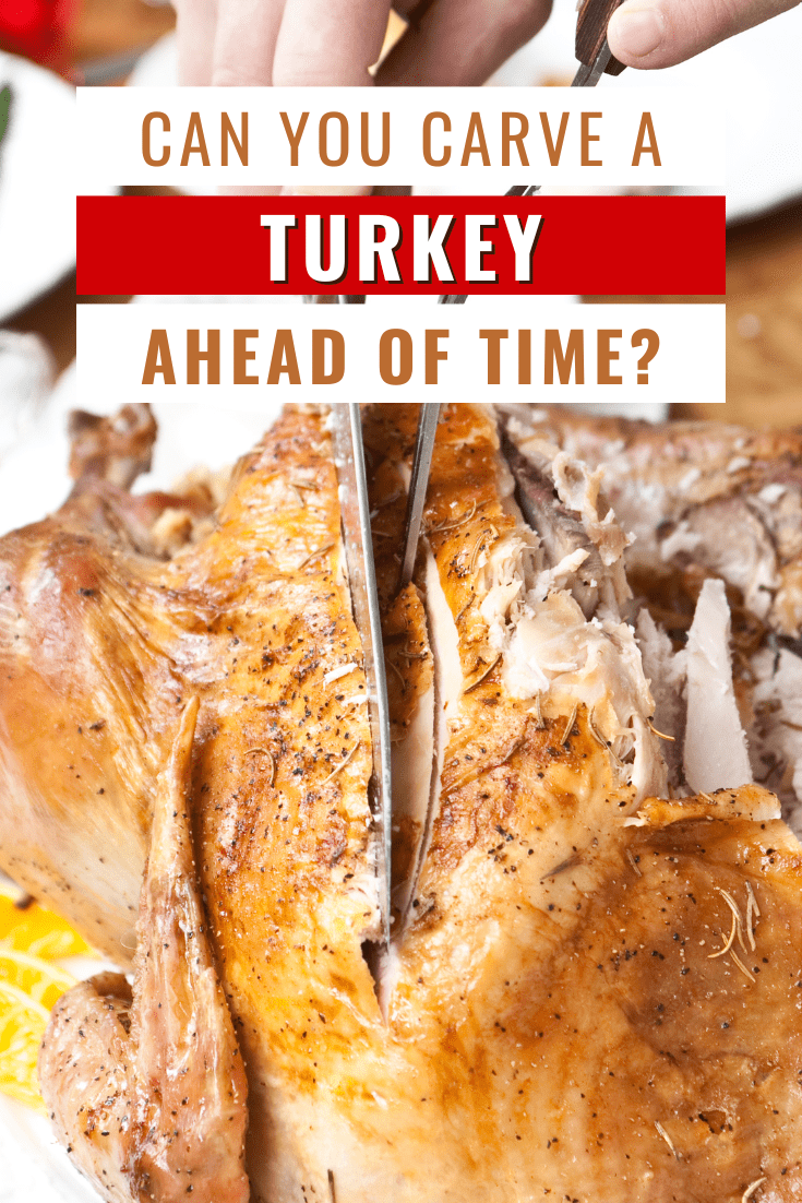 Can You Carve A Turkey Ahead of Time? - The Happy Home Life