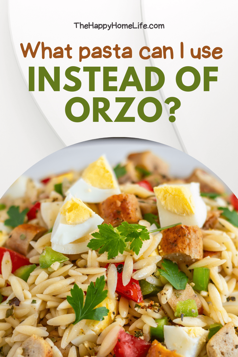 What Pasta Can I Use Instead Of Orzo - The Happy Home Life