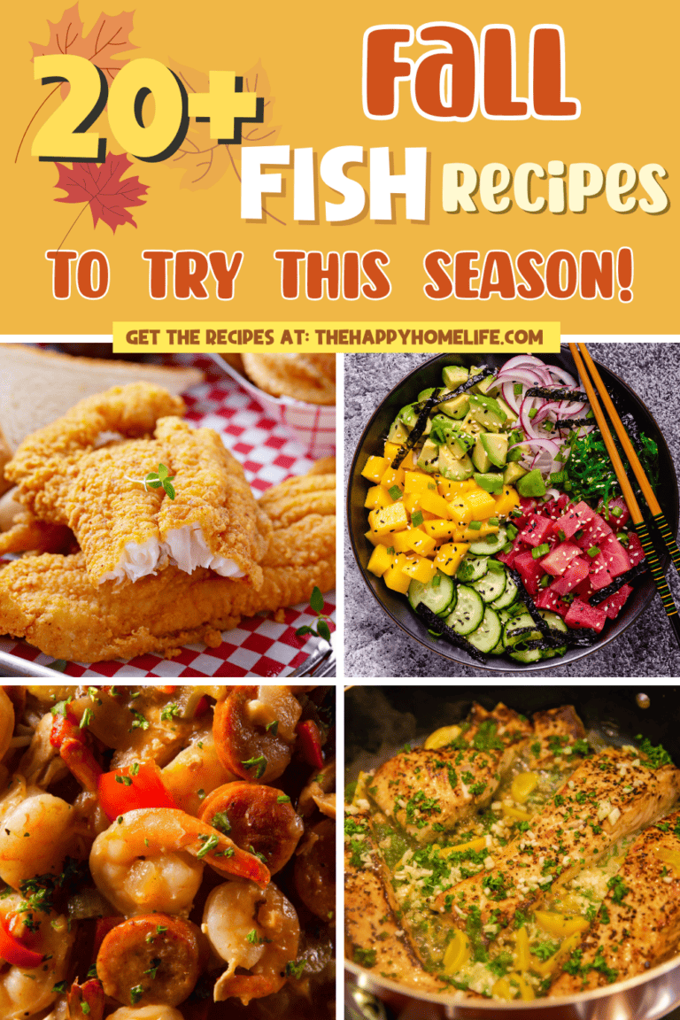 Over 20 Of the Best Fall Fish Recipes - The Happy Home Life