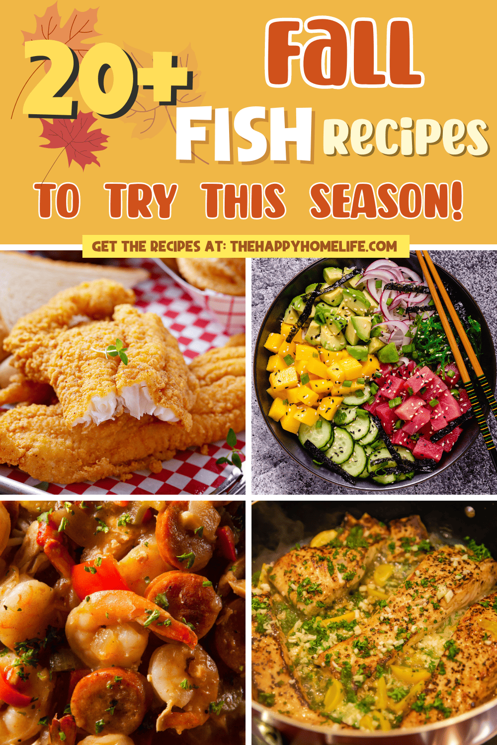 Over 20 Of the Best Fall Fish Recipes - The Happy Home Life