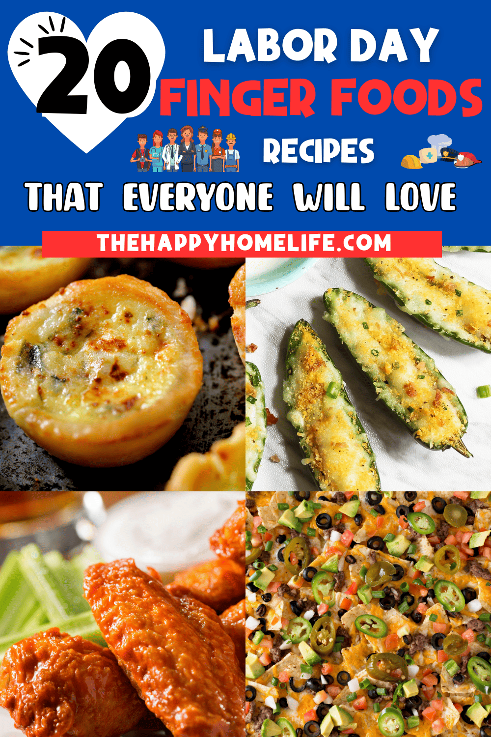 20 of The Best Labor Day Finger Foods - The Happy Home Life
