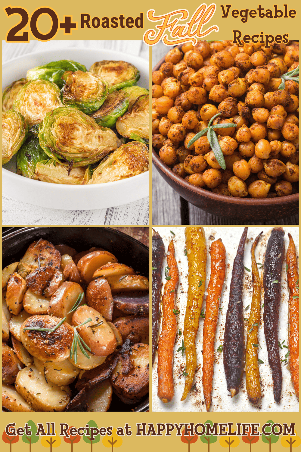 20+ of The Best Roasted Fall Vegetable Recipes - The Happy Home Life
