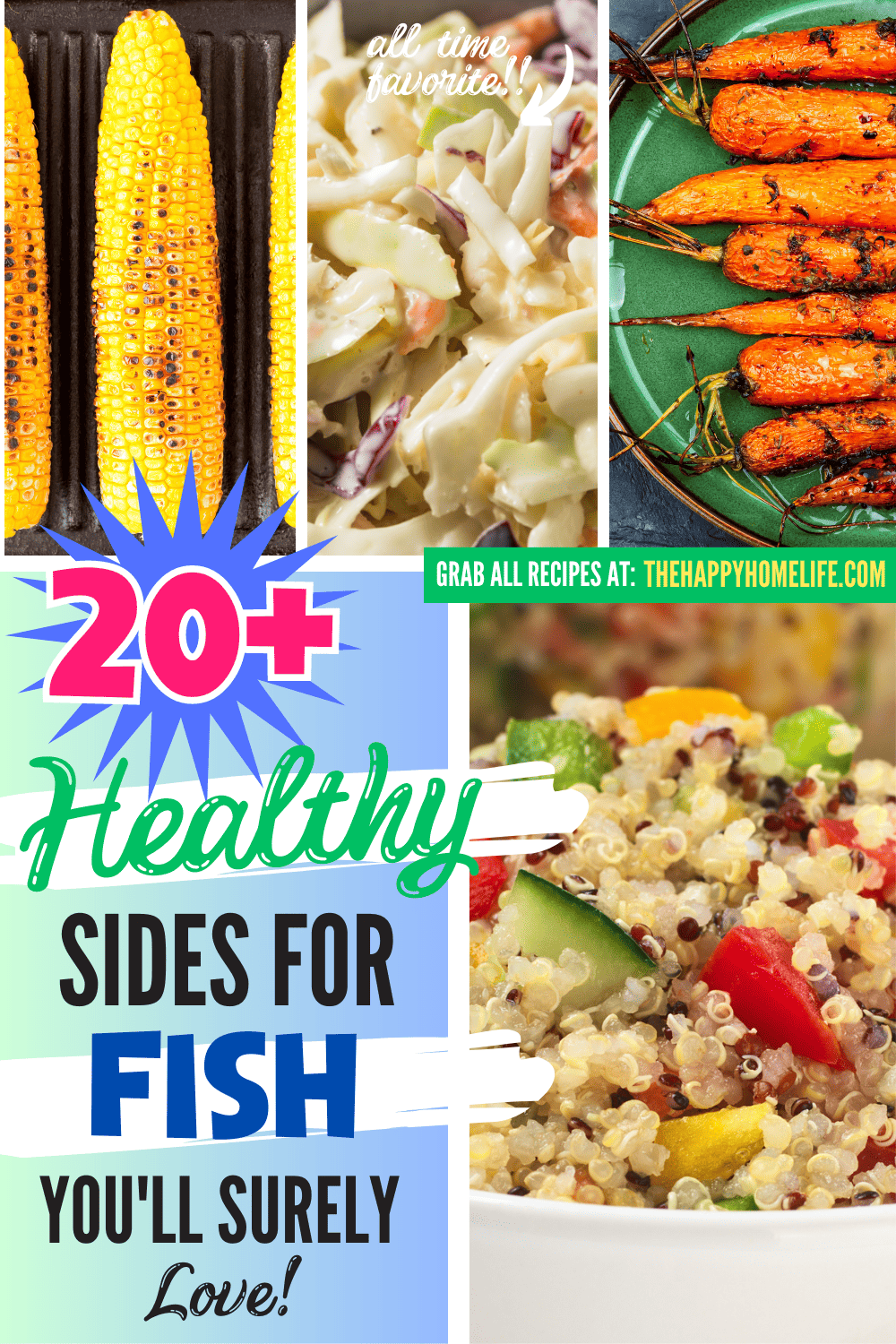 20+ Of The Best Healthy Sides for Fish - The Happy Home Life