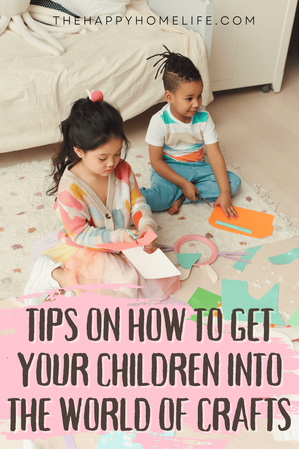 How to Get Your Children into the World of Crafts - The Happy Home Life