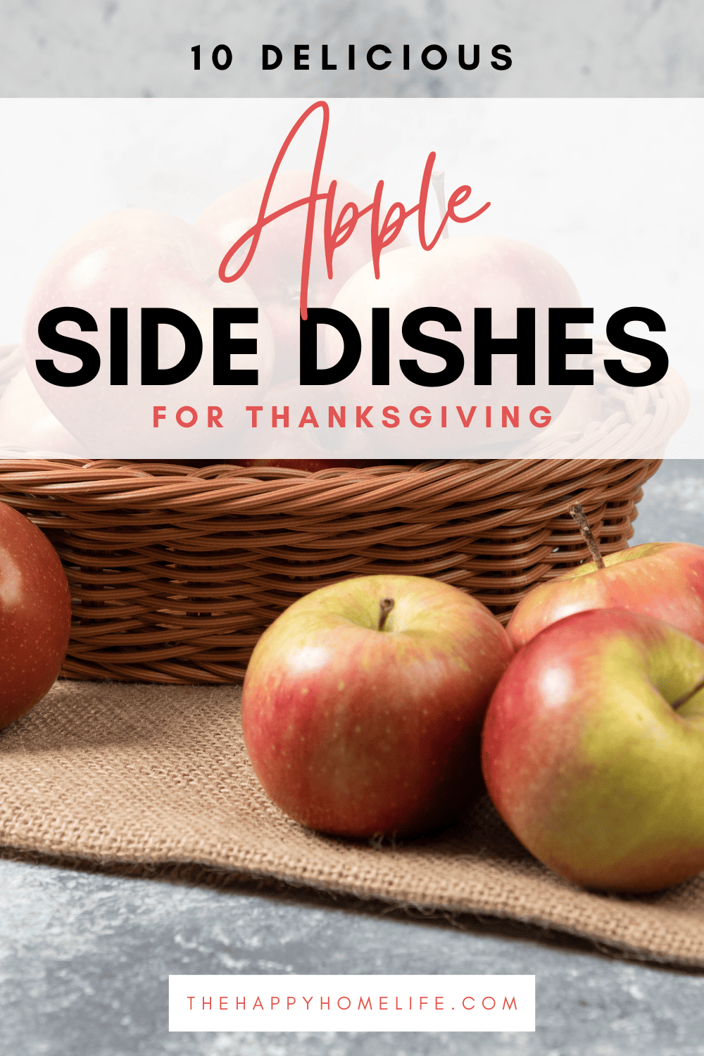 10 Apple Side Dishes for Thanksgiving - The Happy Home Life