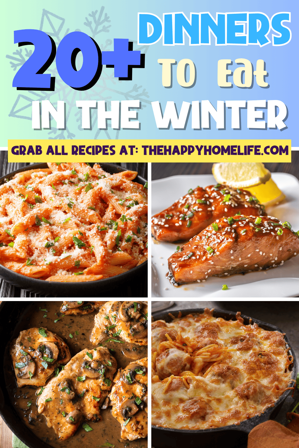 What Should I Eat For Dinner In The Winter? - The Happy Home Life