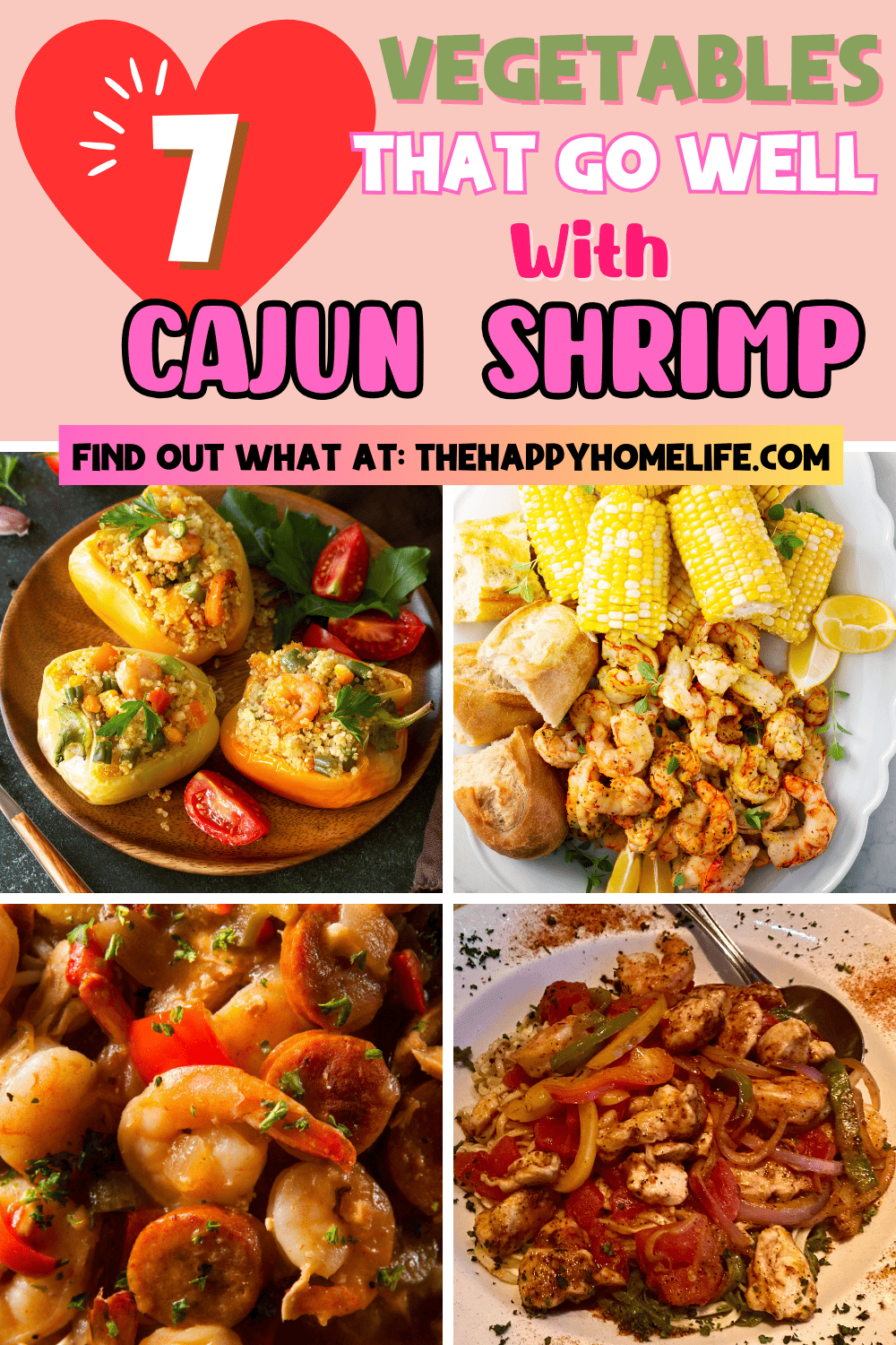 What Vegetables Go Well With Cajun Shrimp? - The Happy Home Life