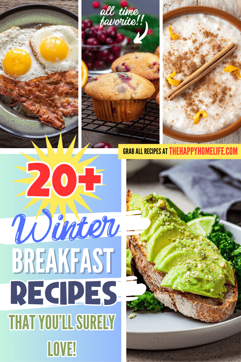 Over 20 Winter Breakfasts - The Happy Home Life