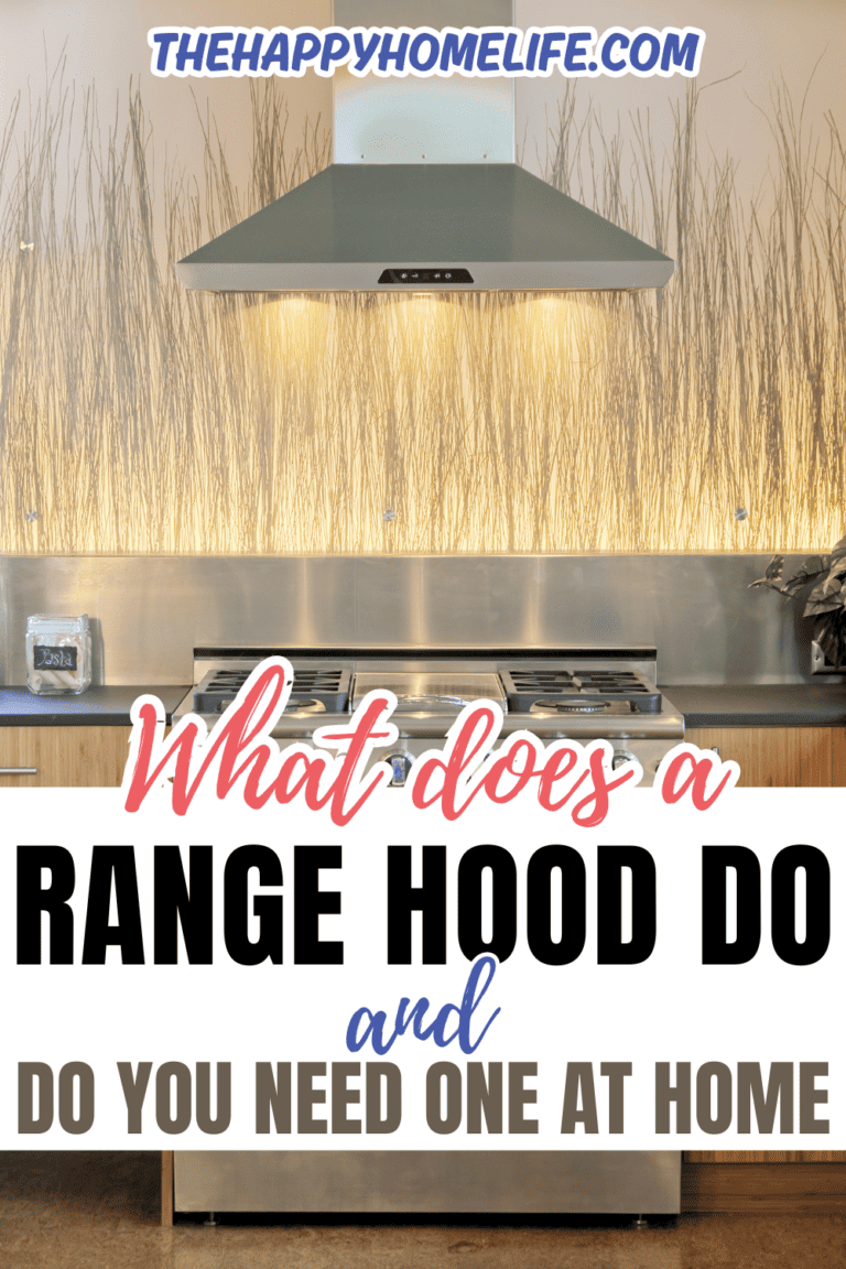 What Does a Range Hood Do and Do You Need One at Home - The Happy Home Life