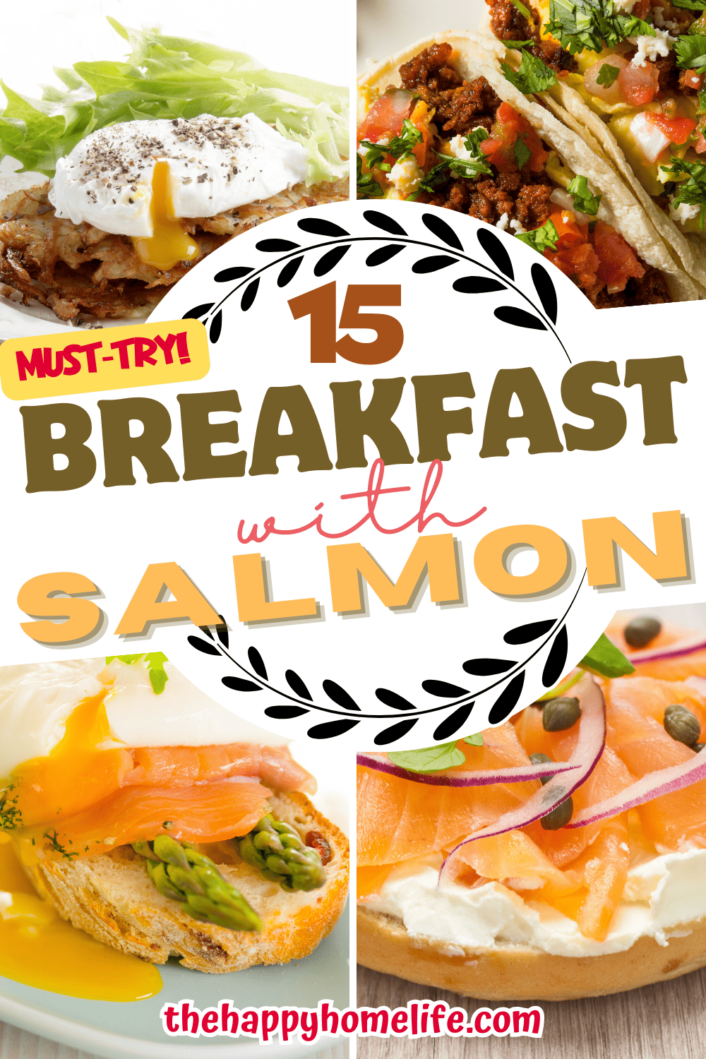 Breakfast With Salmon - The Happy Home Life
