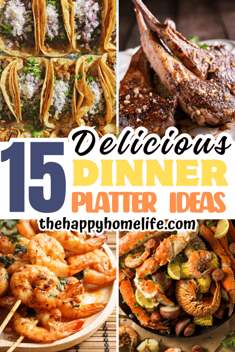 15 Of The Best Dinner Platter Ideas - The Happy Home Life
