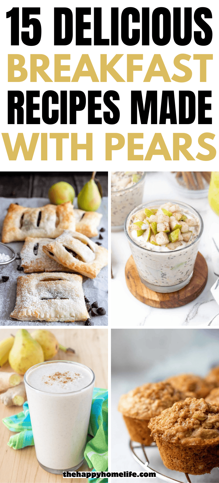 15 Pear Breakfast Recipes for a Sweet Start to Your Mornings